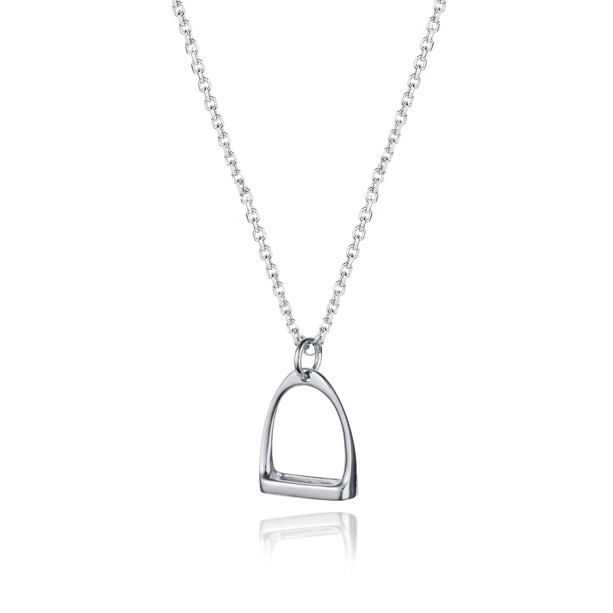Silver Stirrup Pendant | Christin Ranger Jewellery